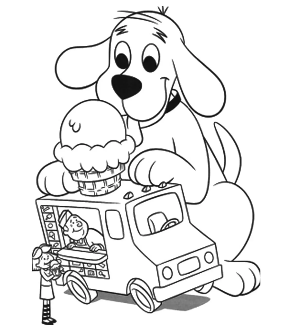 cream coloring pages